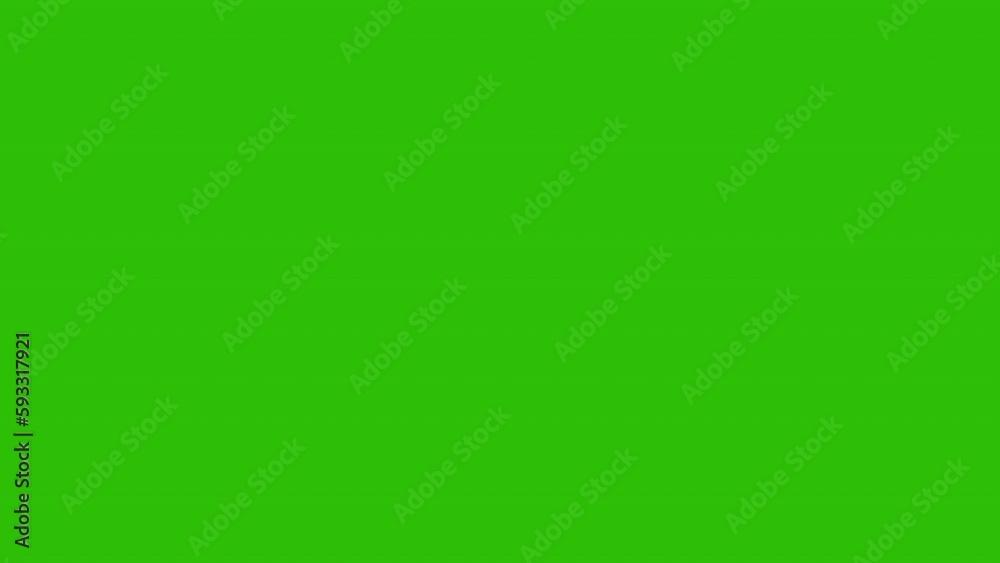 3D laptop green screen chroma key opening scene on transparent ...