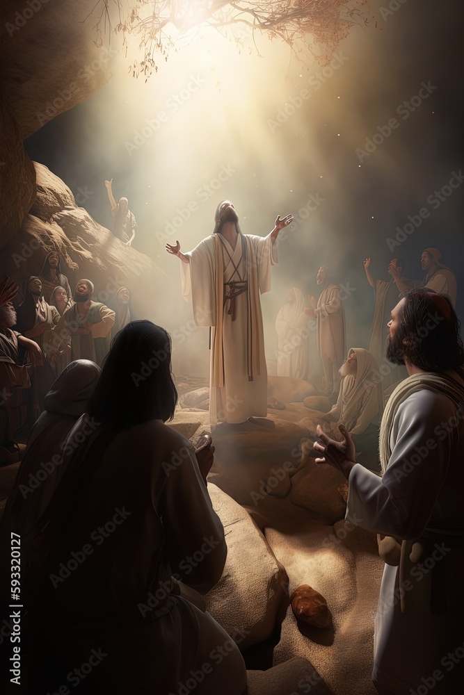 jesus after the resurrection, Jesus rises, jesus closeup face, happy ...