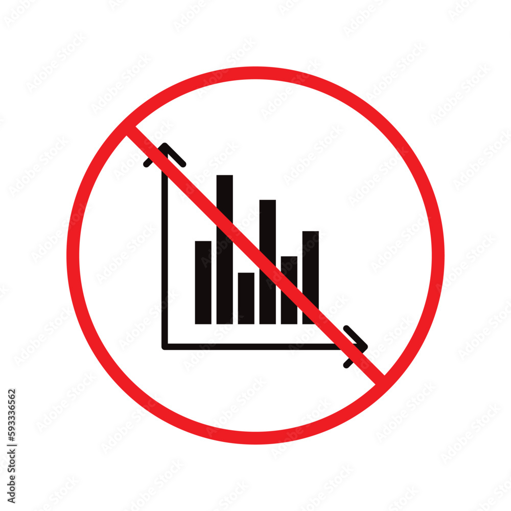 Forbidden prohibited warning, caution, attention, restriction label ...