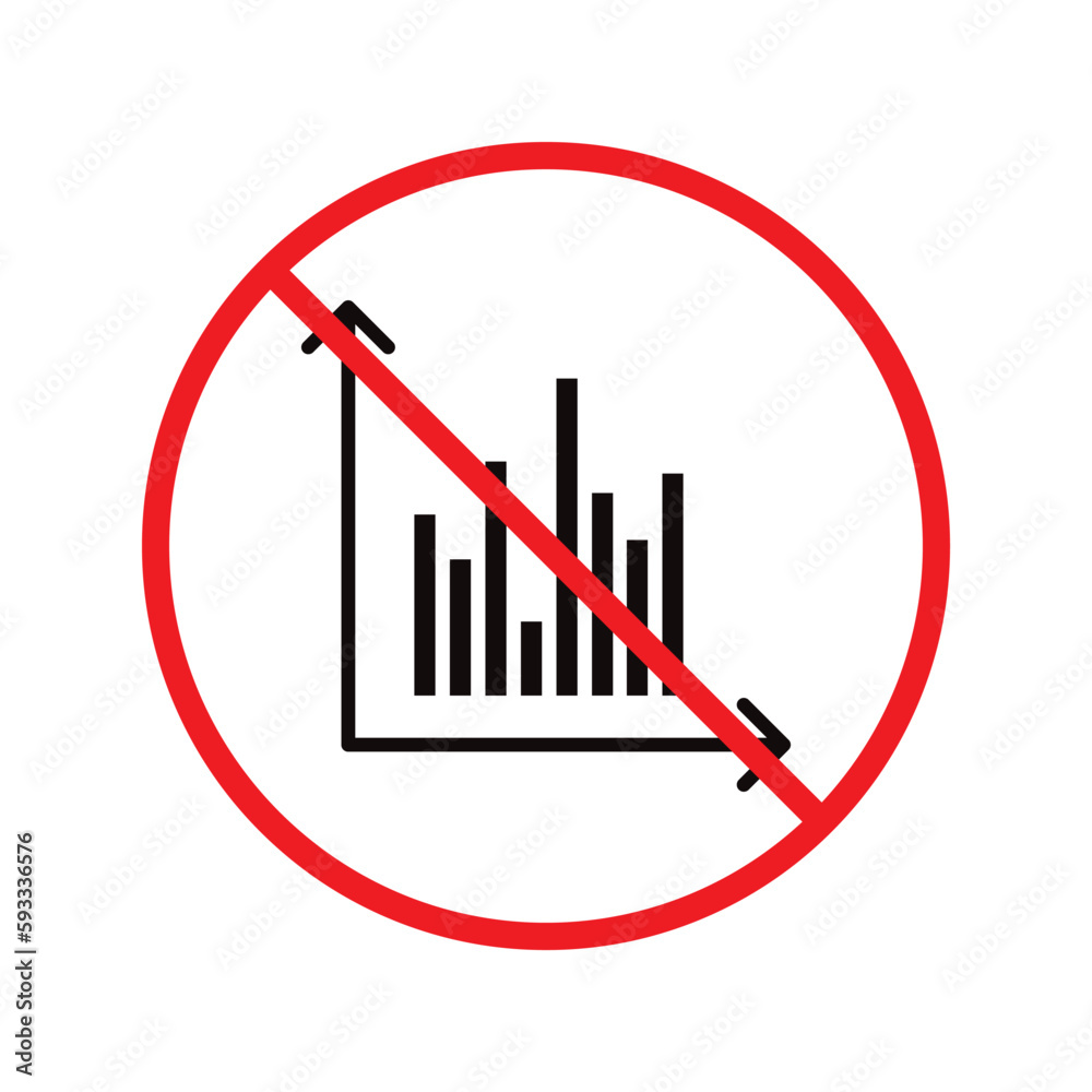 Forbidden prohibited warning, caution, attention, restriction label ...