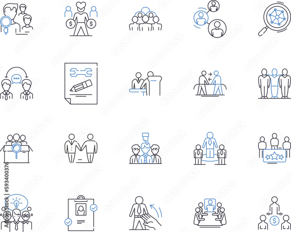 civil rights outline icons collection. civil, rights, activism ...