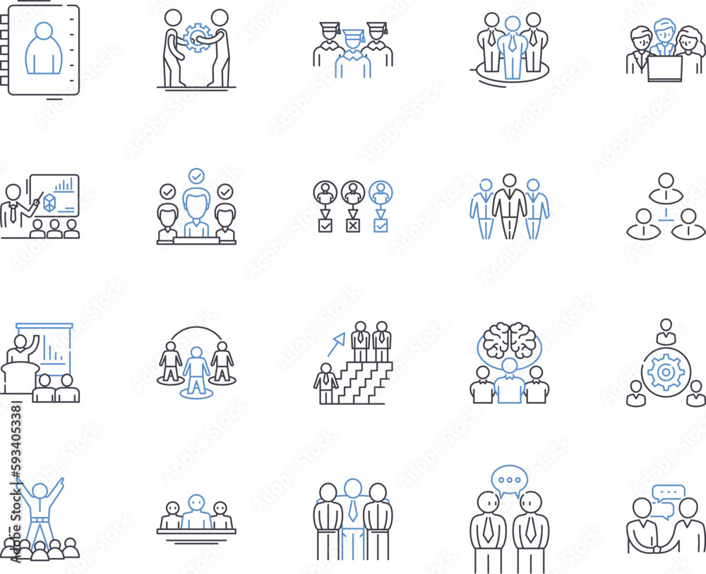 civil rights outline icons collection. civil, rights, activism ...