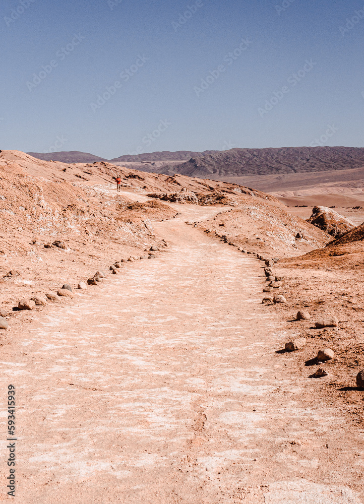 Fotka „Paisajes de San Pedro de atacama, caracterizado por colores ...