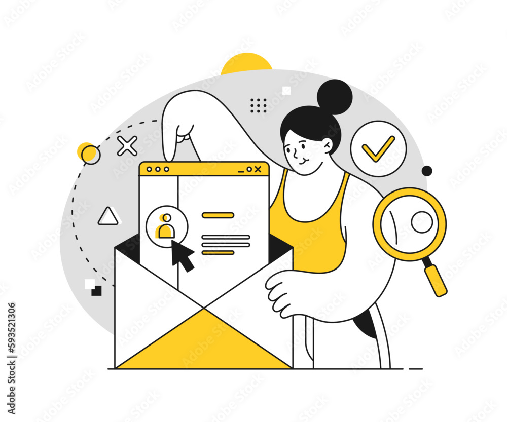 Newsletter and notification, business proposal and user analysis ...