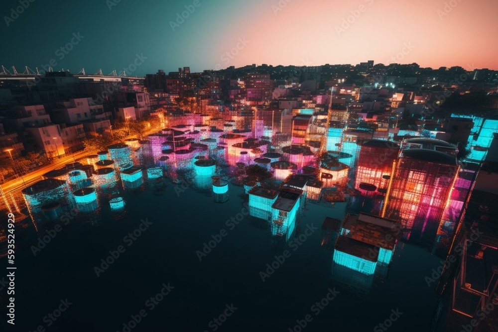 Hyper-Detailed Solar-Powered Desalination: Bokeh Meets Unreal Engine 5 ...