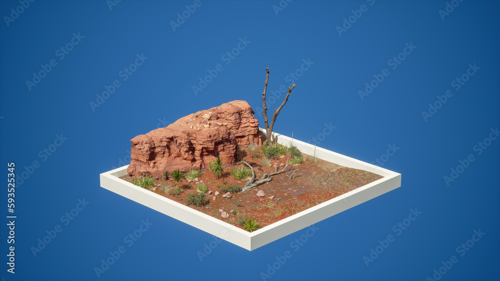 Mini 3D Isometric Render. Immerse yourself in a stunning 3D environment ...