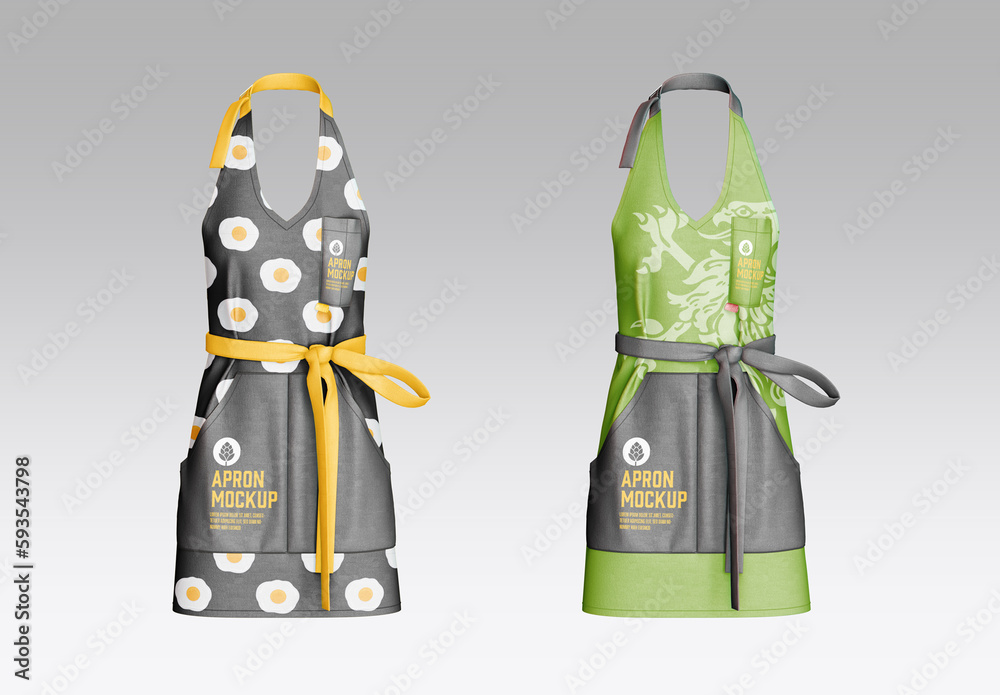 Apron Mockup Stock Template | Adobe Stock
