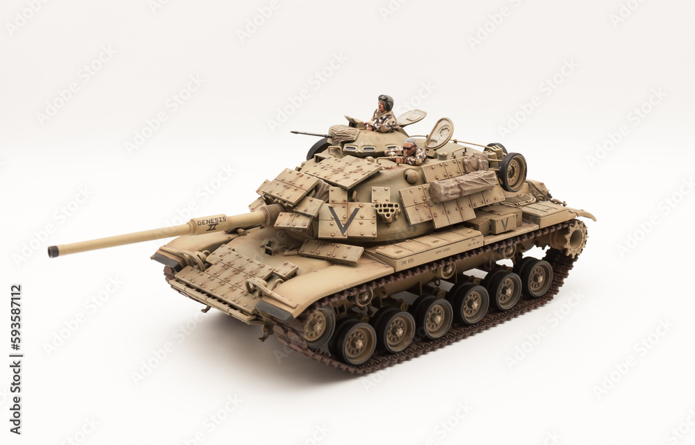 Foto de USMC M60A1 Patton Main Battle Tank do Stock | Adobe Stock