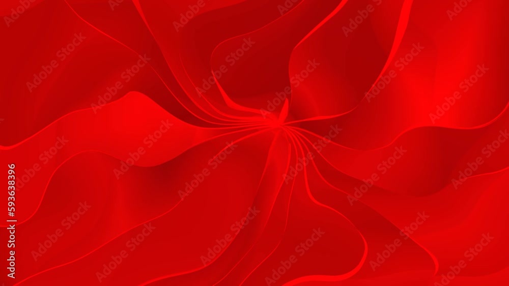 Abstract red color motion liquid shiny background Stock Video | Adobe Stock