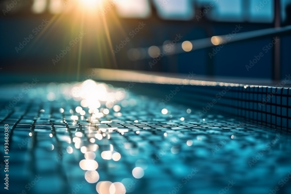 Swimming pool generated with AI Stock Illustration | Adobe Stock