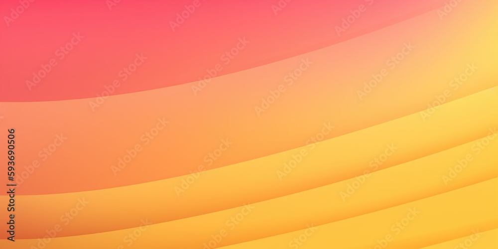 Peachy pink and yellow gradient background with copy space, banner ...
