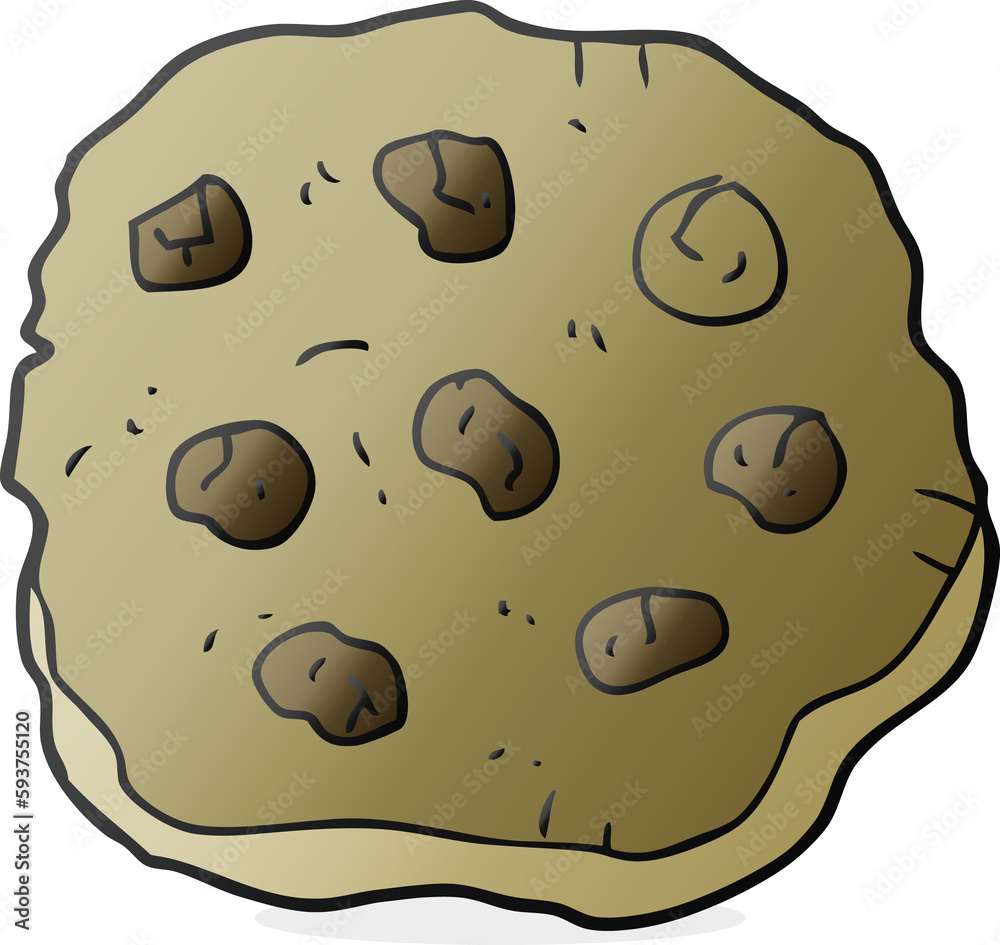 cartoon cookie Stock Illustration | Adobe Stock