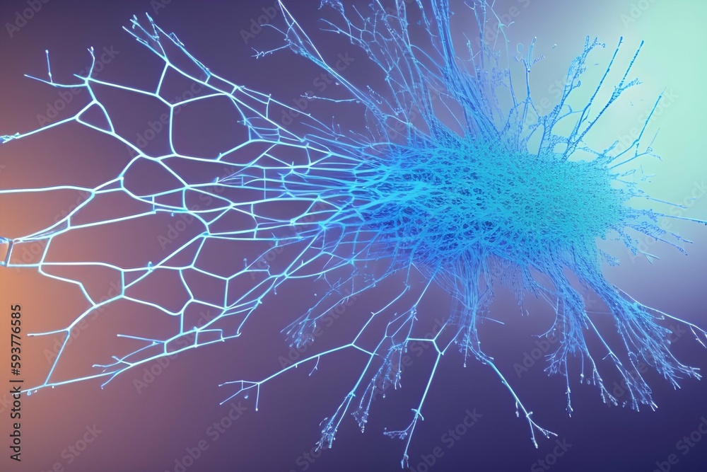 visualization of the transformer neural network, beautiful illumination ... visualization of the transformer neural network, beautiful illumination ...