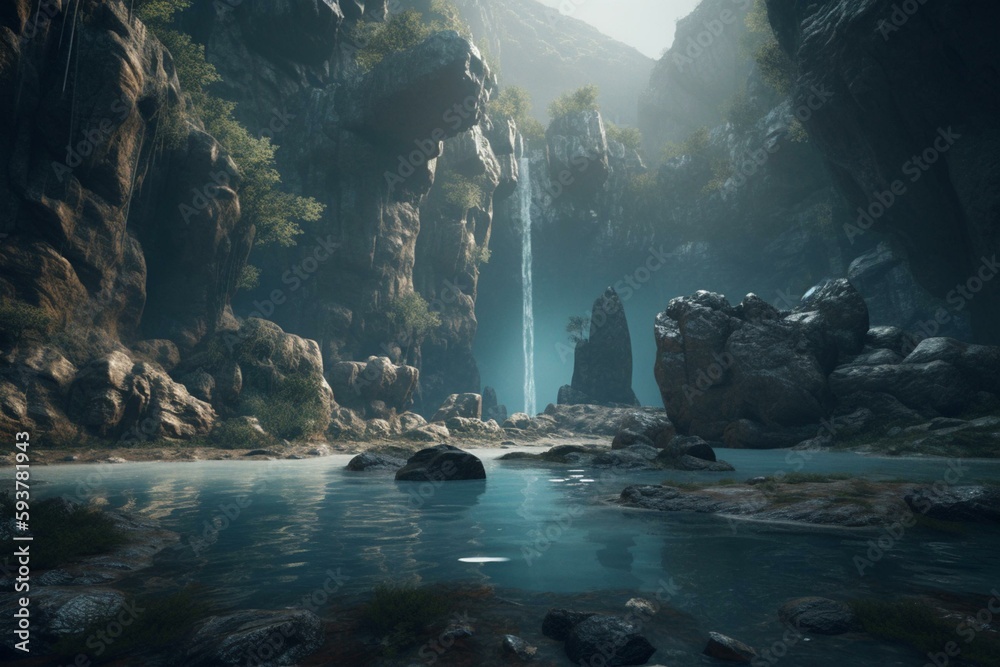 Unleashing the power of Unreal Engine 5, delve deeper into a stunning ...