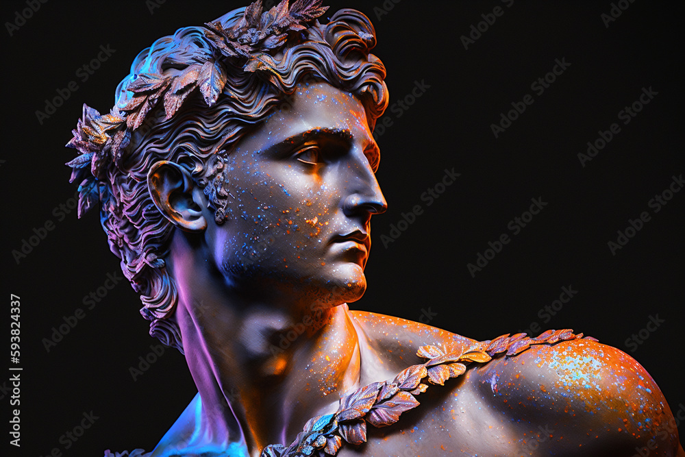Apollo. Historical Old and Ancient Mythology - Olympic Gods. Greek ...