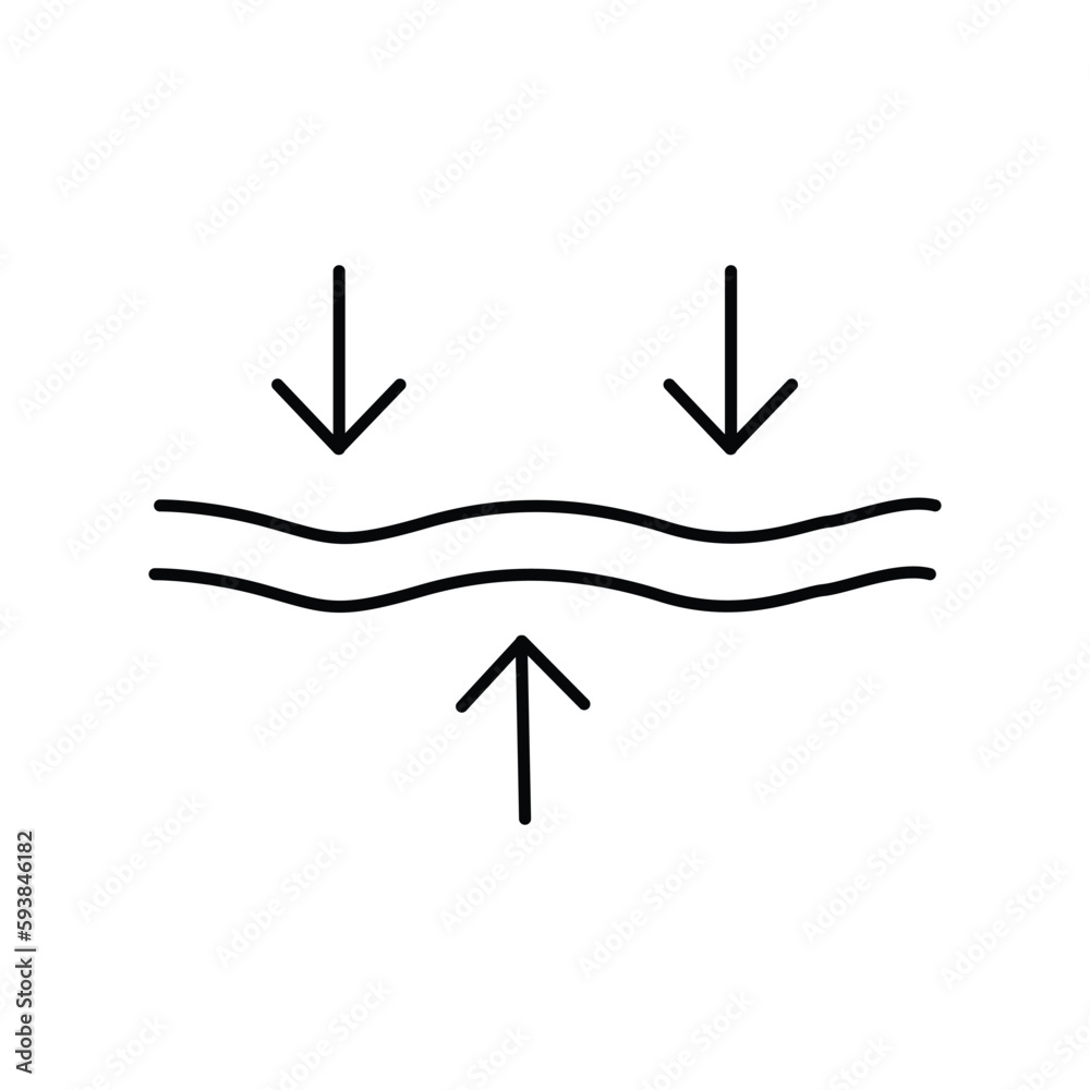 Resilience icon vector for graphic design, logo, website, social media ...