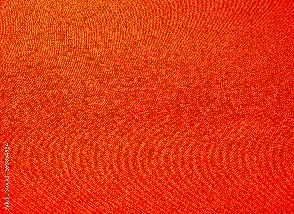 Surface fabric bright orange for decoration, fabric texture orange ...