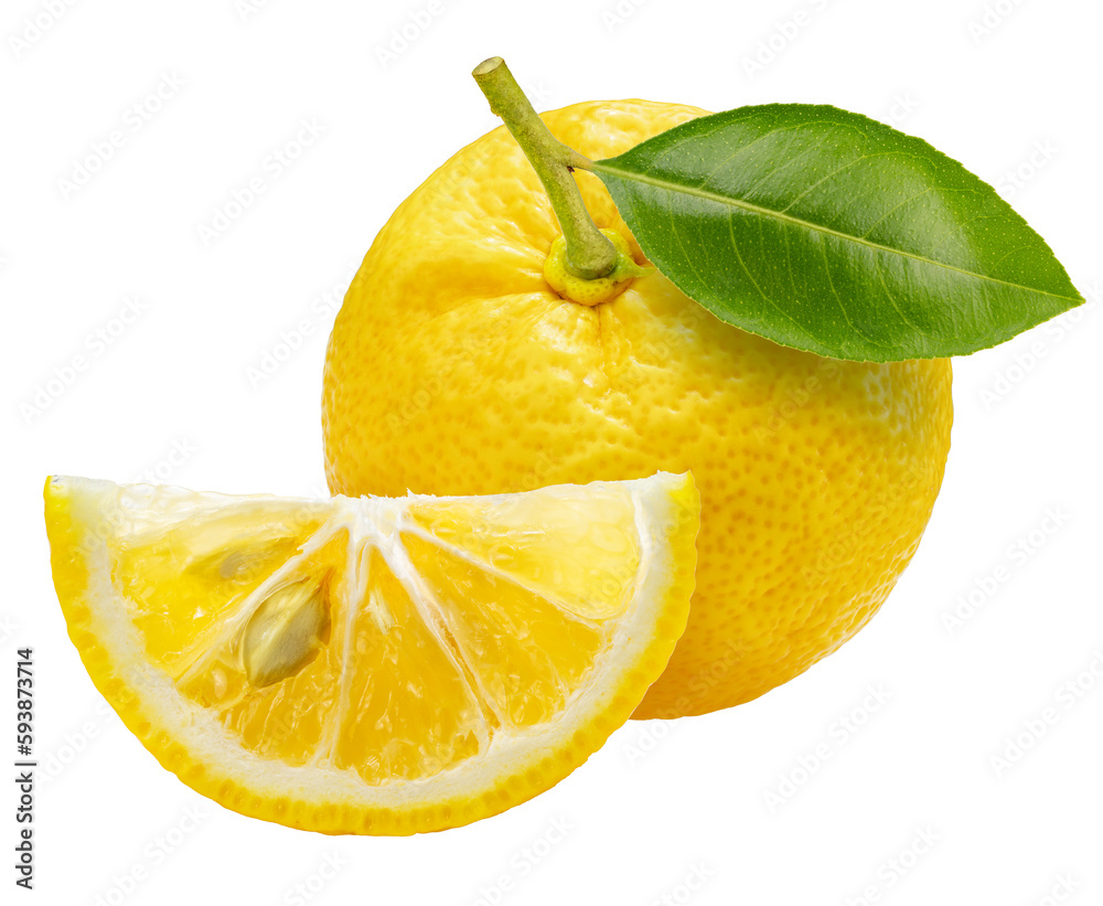 Kochi Yuzu orange isolated on white background With work path, Yellow ...