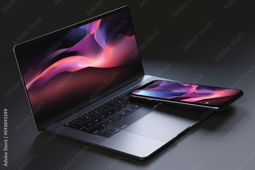 Blank Apple Computer Screen