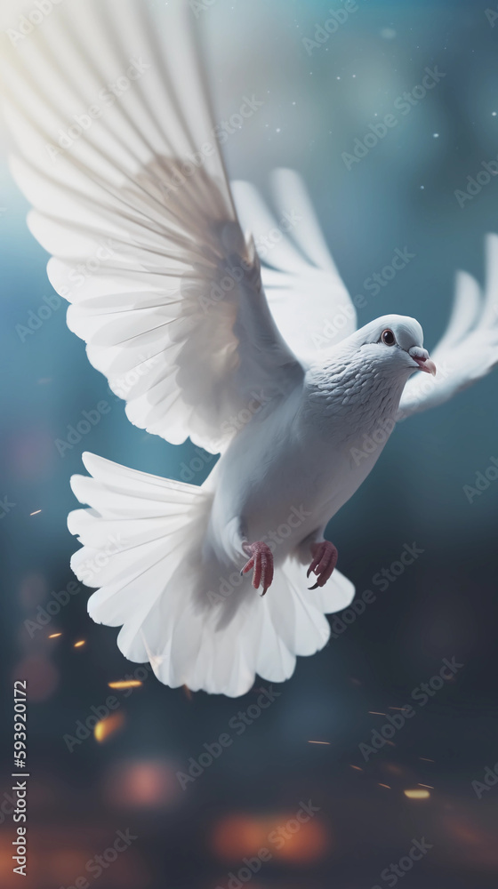 Dove bird animal outdoor scene ultra-detailed macro photography picture ...