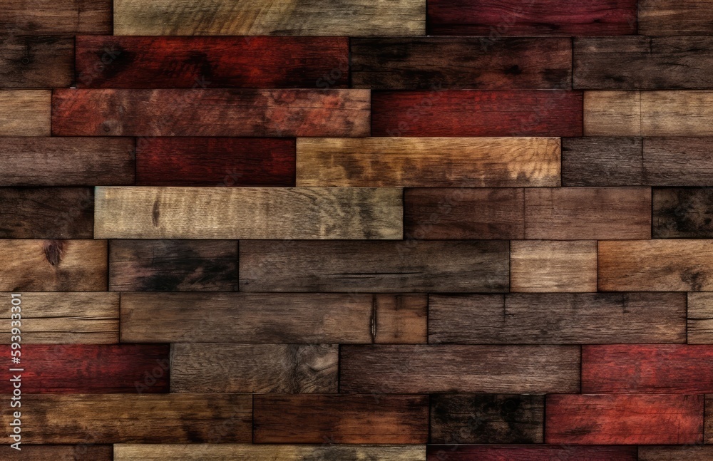 Floor wood parquet. Flooring wooden seamless pattern. Design laminate ...