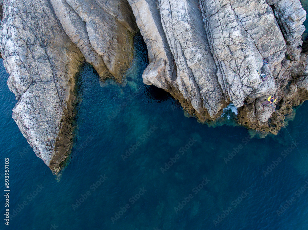 Sesimbra beach, Portinho da Arrabida, Setúbal, Portugal Stock Photo ...