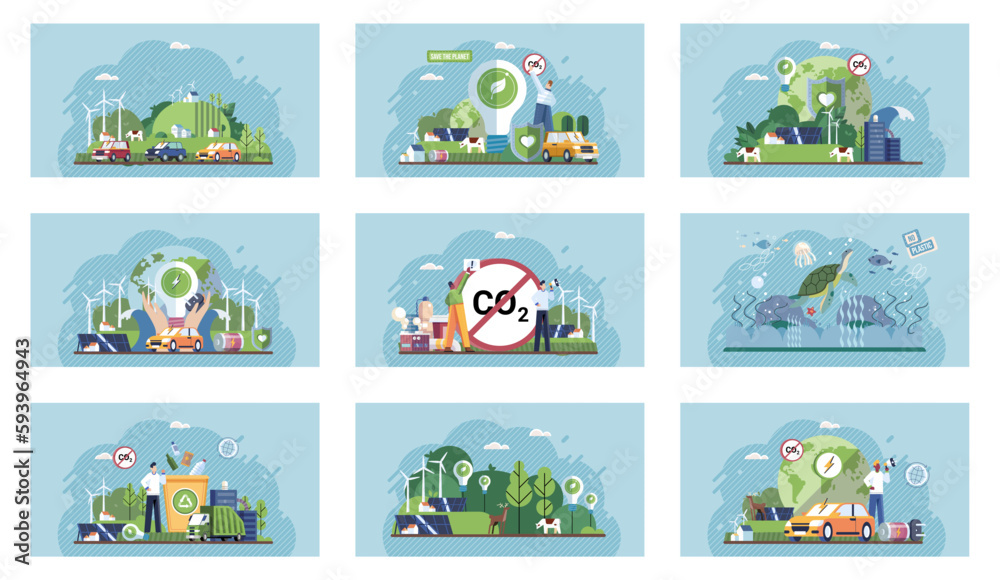 Green and sustainable power usage from recyclable resources to protect ...