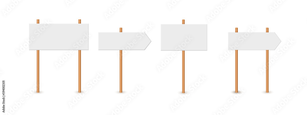 Picket sign, demonstration banners, public transparency, protest ...