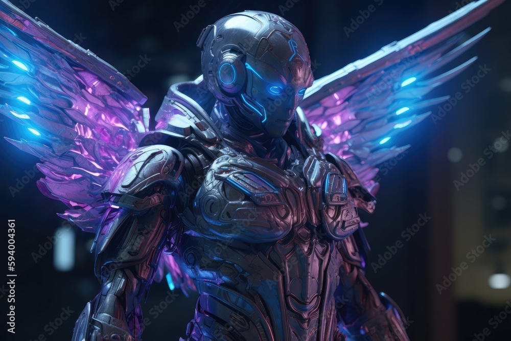 Natalia Goncharova Six Winged Seraph Religise Kunst