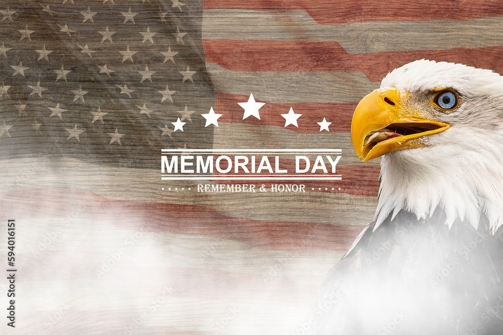 Memorial Day, which falls on the last Monday of May. Shown here with ...