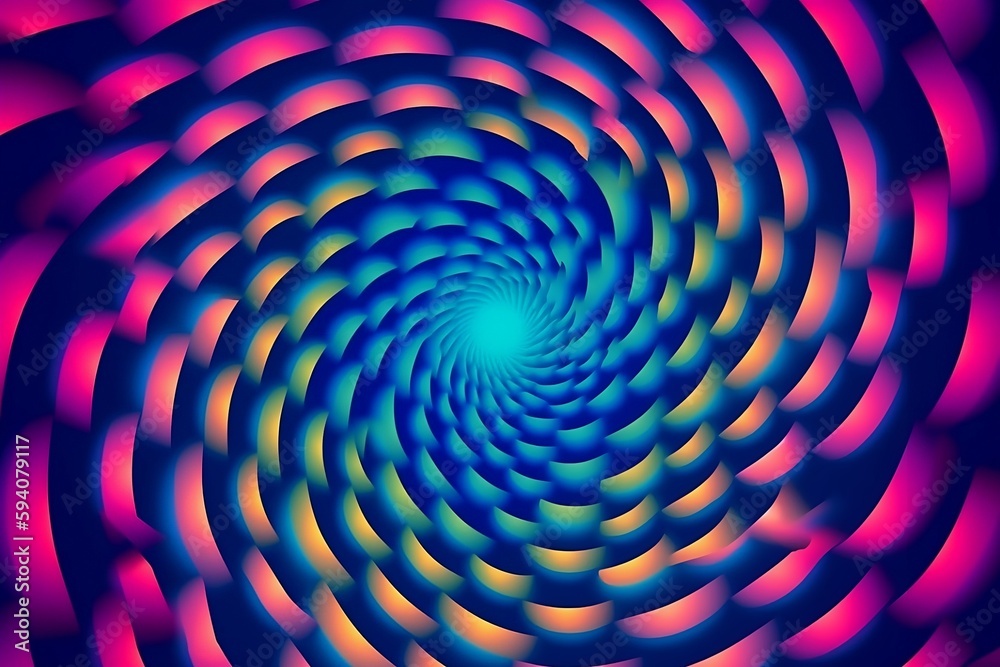 Gradient Optical Illusion Vector Background Stock Photo | Adobe Stock