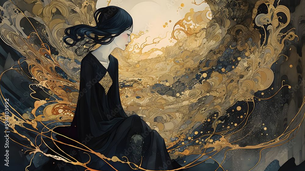 Into the Abyss: Surreal Visions of a Terrifying Black Hole, Weighed by ...
