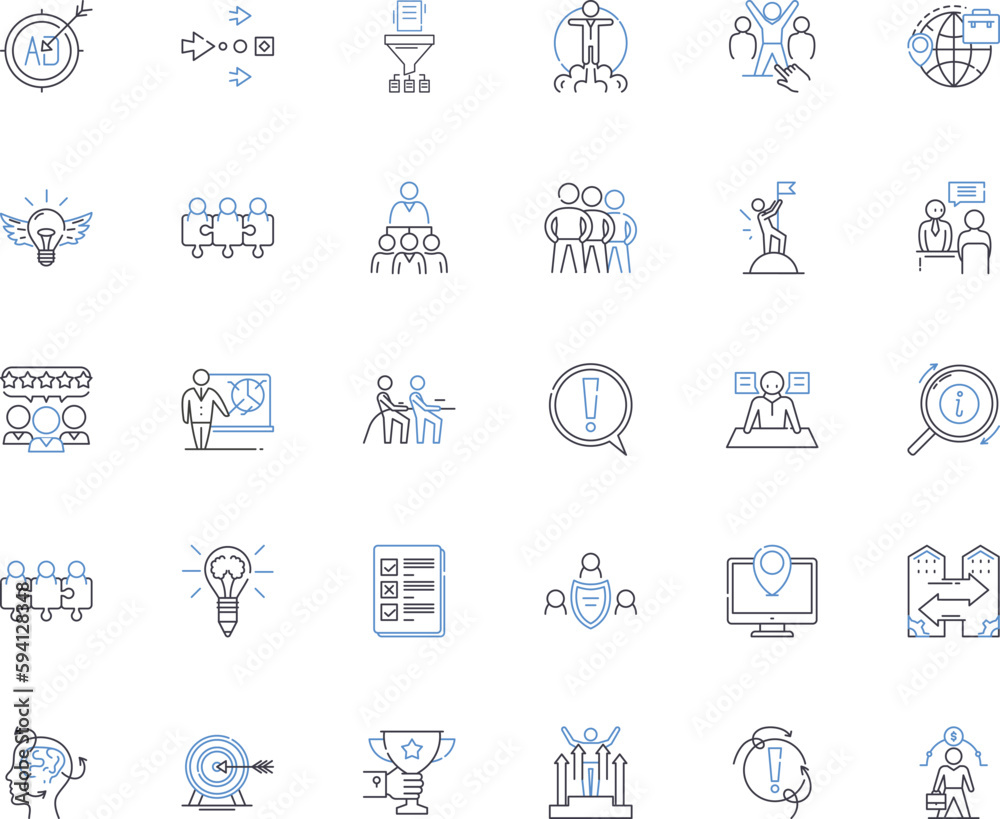 Firm development line icons collection. Growth, Strategy, Expansion ... Firm development line icons collection. Growth, Strategy, Expansion ...