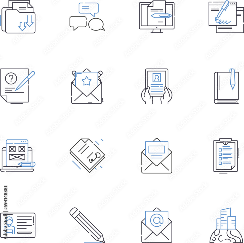 Cloud nerk line icons collection. Virtualization, Scalability ... Cloud nerk line icons collection. Virtualization, Scalability ...