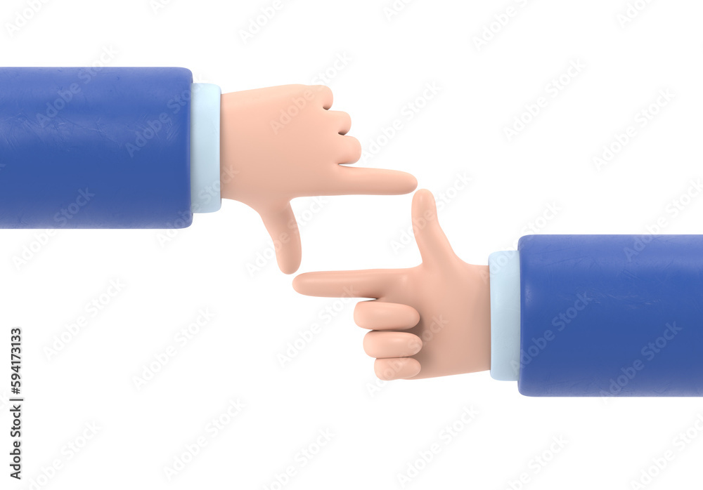 Transparent Backgrounds Mock-up.Hand frame.Two hands making gesture ...