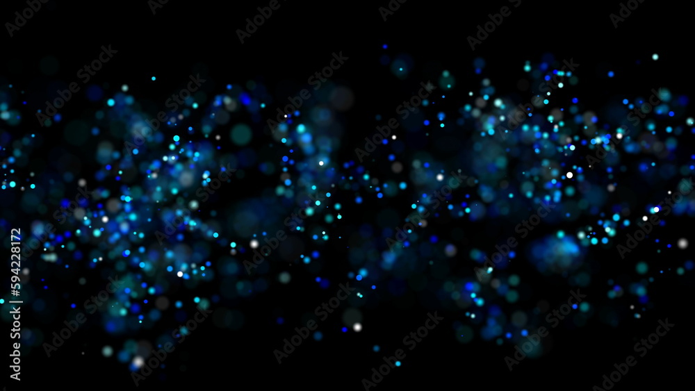 Abstract Dust Particles Background. Bokeh Particles Background ...