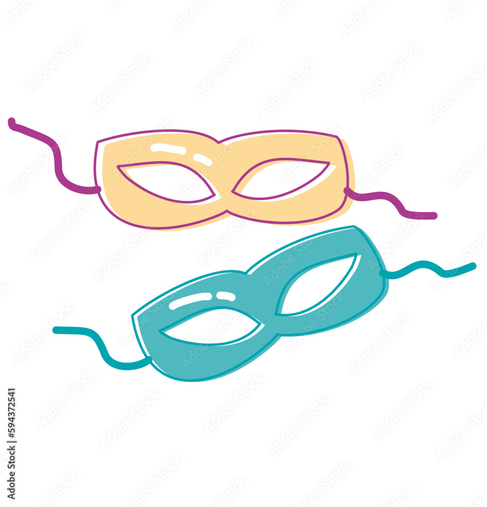 mask vector illustration Stock Vector | Adobe Stock