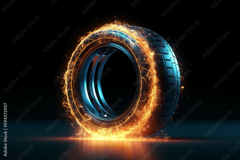 Ultrabright Fire: Transparent Tires in Spirit Form with Veiling Flare ...