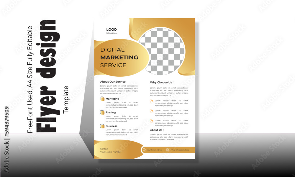 This Flyer Template Design is for business promotion, expansion and ...
