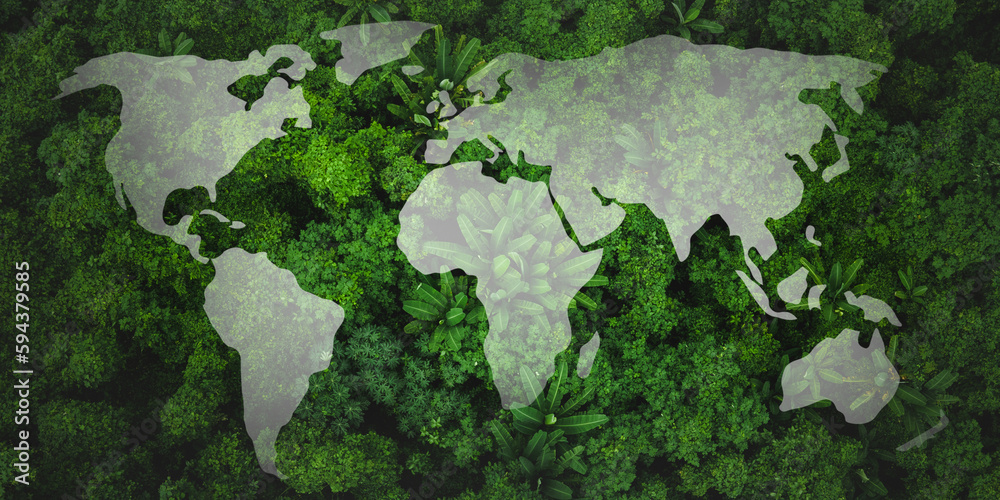 Environment concept, Environmental ecology to save clean planet concept ...