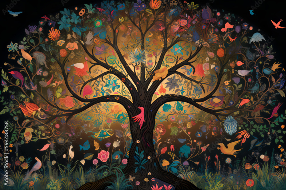 The Eternal Tree of Life A Spiritual Symbol of Growth and Balance ...