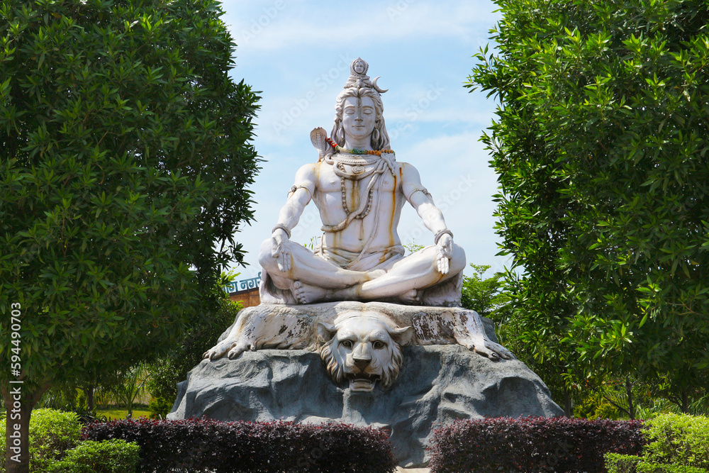 Shiva statue in Rishikesh, India. Stock Photo | Adobe Stock