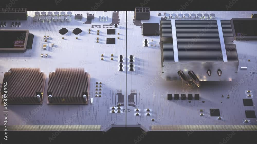 Advanced Technology Concept Visualization: VFX Bleeding Edge Technology ...