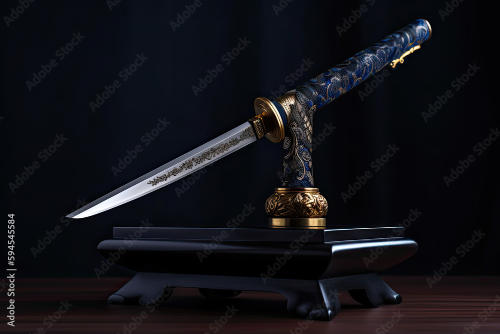 Sword of Honor: A Breathtaking Picture of a Traditional Japanese Sword ...