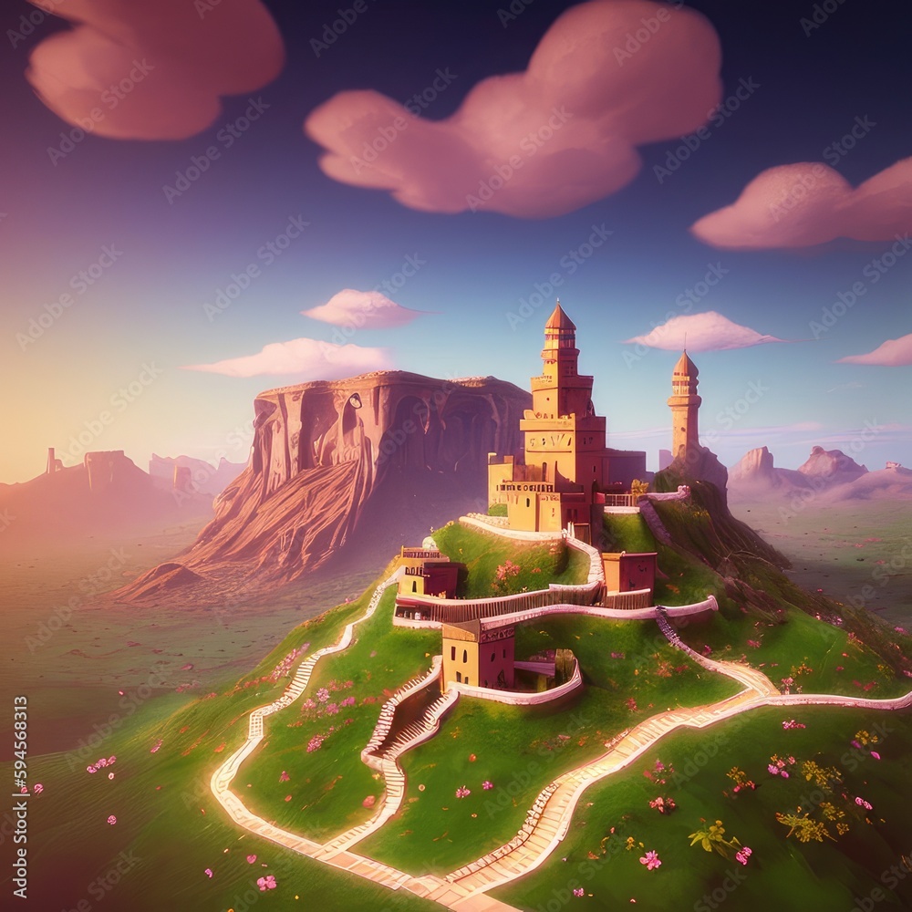 Beautiful Game Worlds: Isometric Fantasy Castles in a Cute and ...