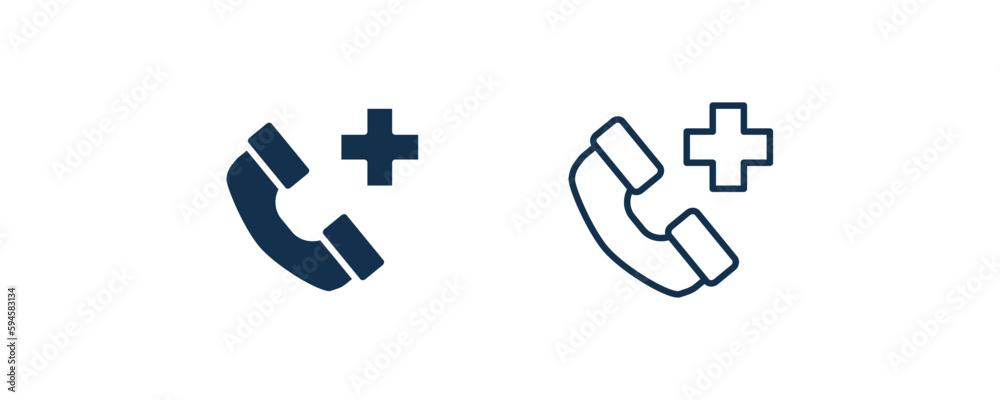 add call icon. Outline and filled add call icon from technology ...