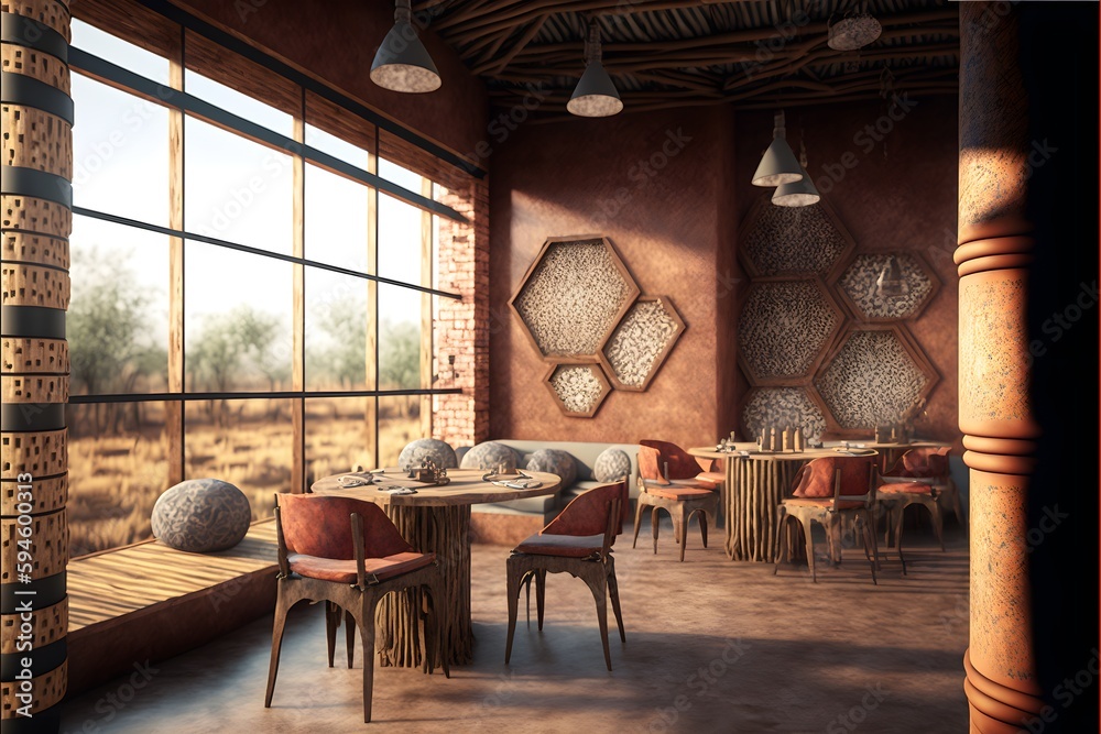 highly detailed cinematic shot of a beautiful contemporary and modern ...