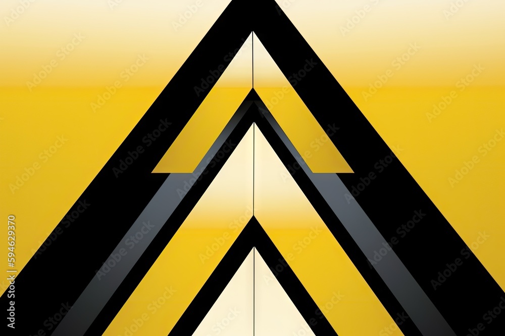 triangular optical illusion, with the sides of the triangle becoming ...