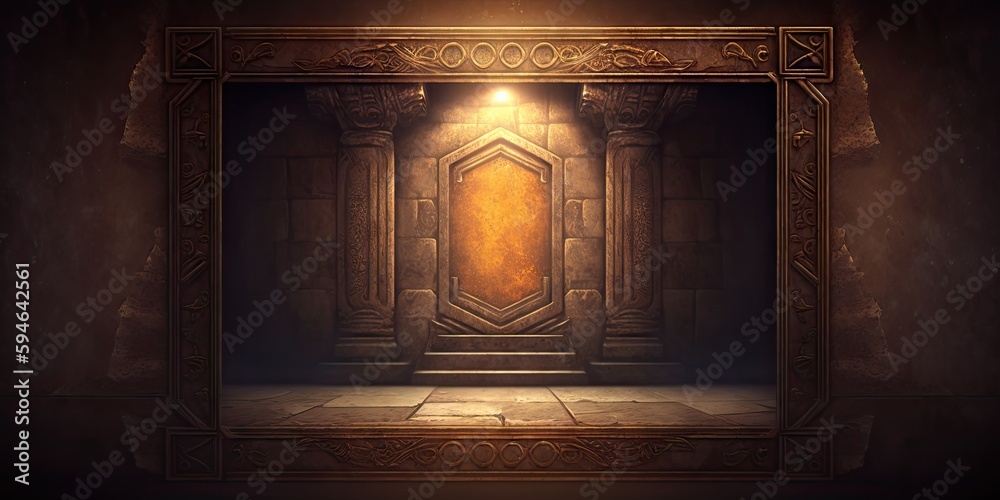 A Adventure Background in the Hidden Artifact Hunt Style - Mysterious ...