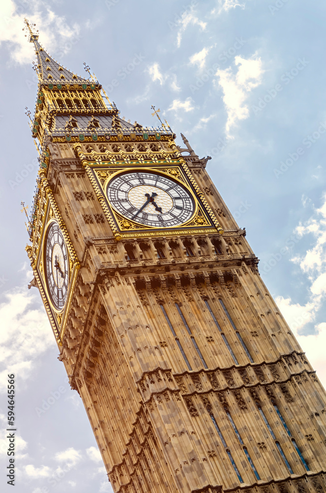 Big Ben is the nickname for the Great Bell of the Great Clock of ...